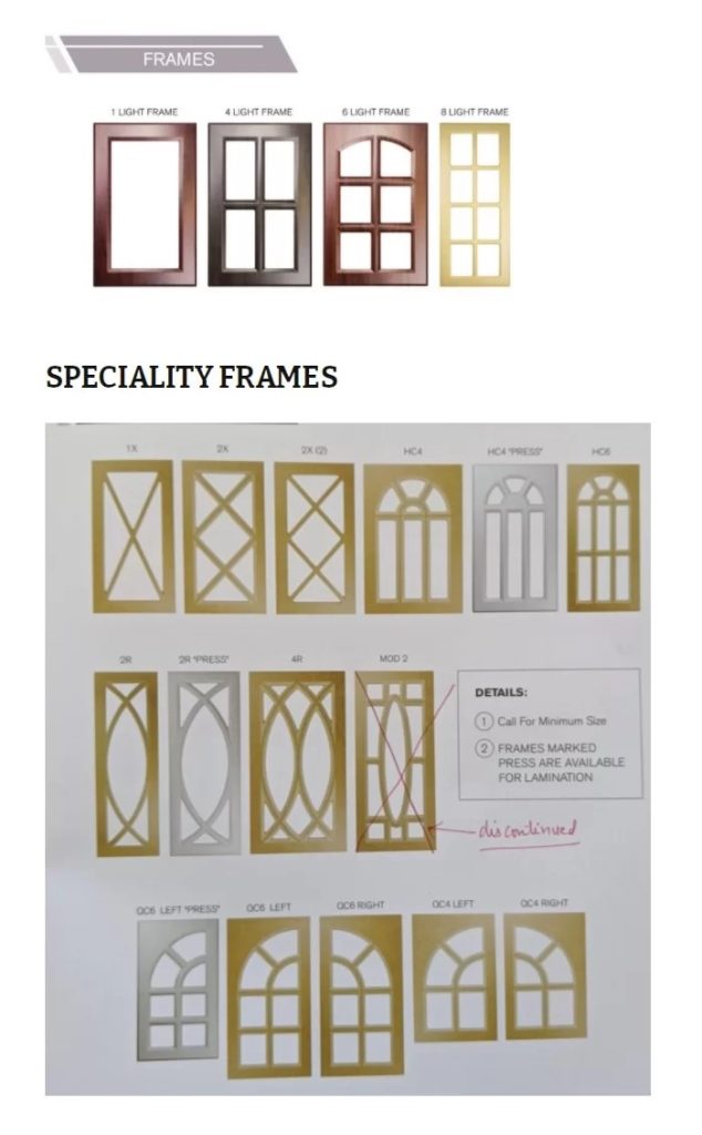 Custom Glass Frames | Stylish & Durable - Everlast Kitchen